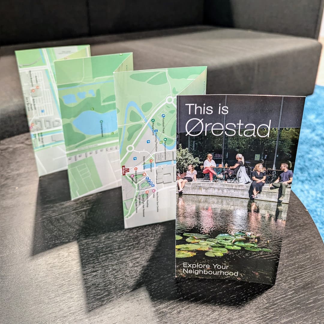 Nyt nabolagskort samler spisesteder, butikker og byrum i Ørestad • Ørestad